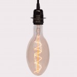 Oval Spiral | Extra Large | 40W E27 - Vintage Lighting, Industrial Lighting